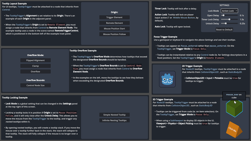Tooltips Pro: Advanced tooltip positioning, functionality - Plugins - Godot Forum