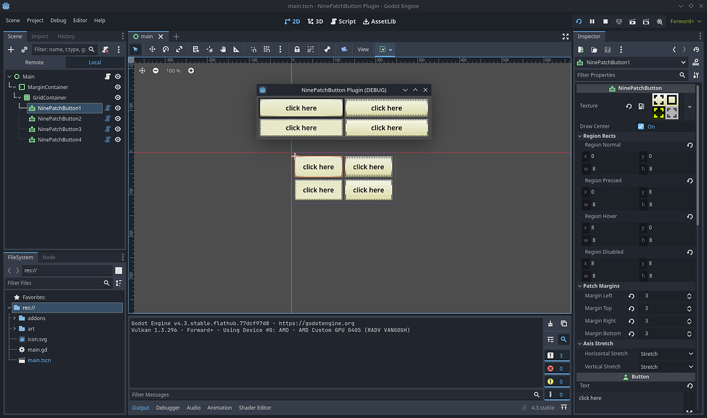 NinePatchButton - Plugins - Godot Forum