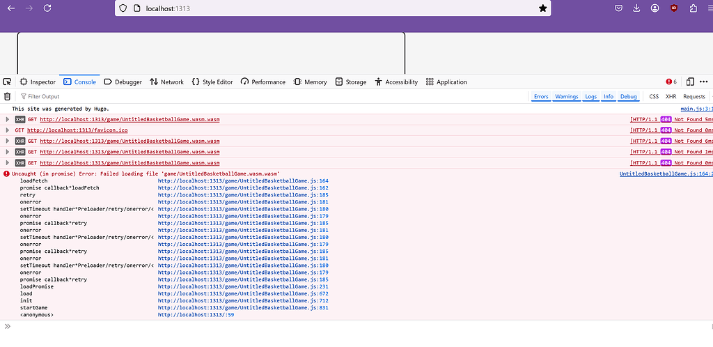 Godot looking for .wasm.wasm file - Programming - Godot Forum