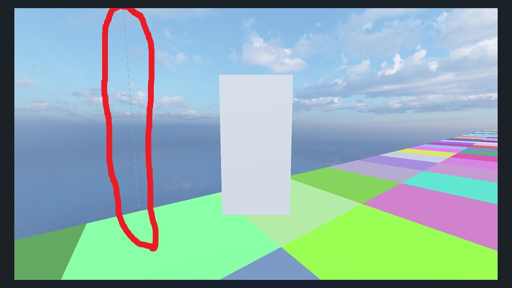 Gray Line on boundary of skybox - Help - Godot Forum
