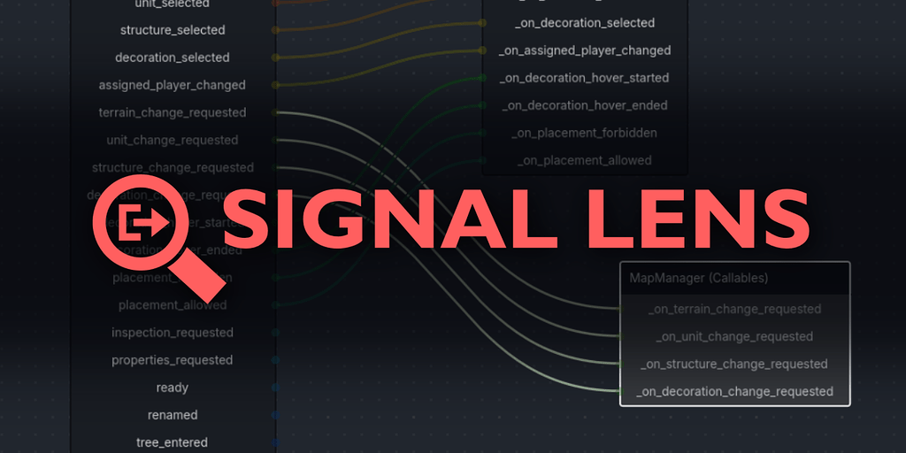 Signal Lens - A Visual Debugger for Signals - Plugins - Godot Forum