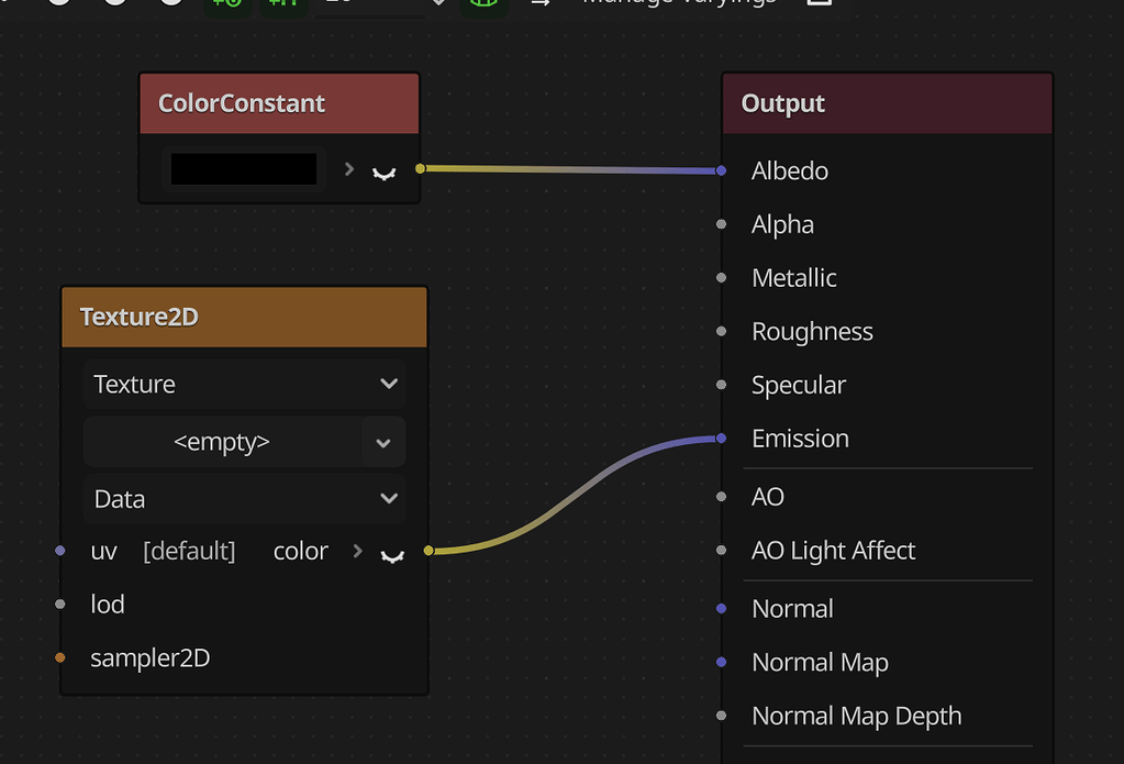 Creating an unlit shader in the VisualShader editor - Shaders - Godot Forum