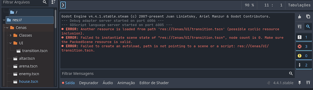 Error after change scenes name - Programming - Godot Forum