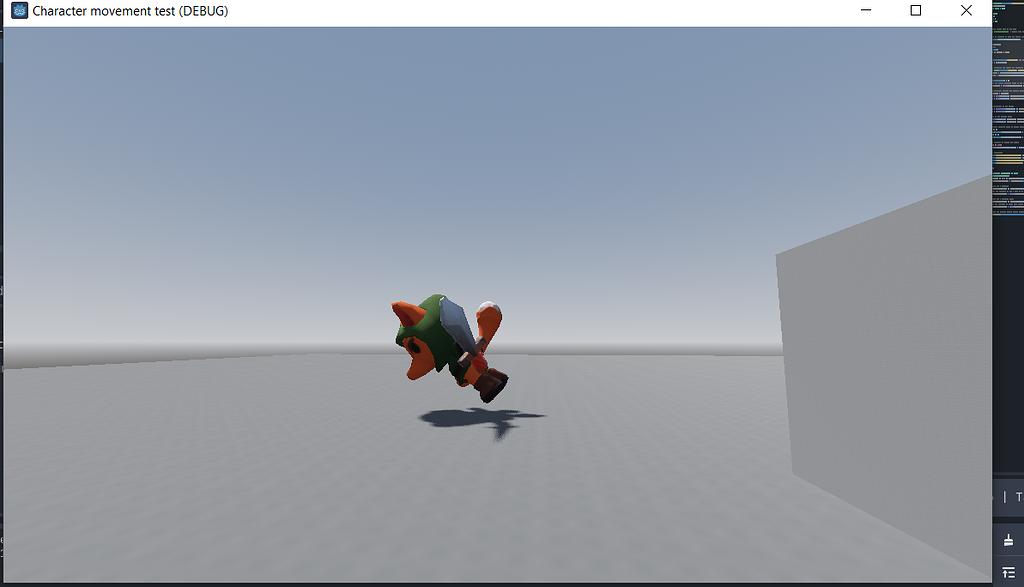 Character Movement Slows Down When Camera On Top Programming Godot Forum 