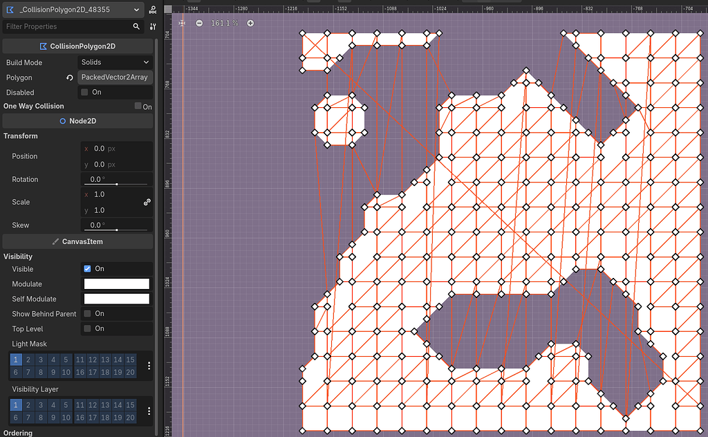 How to create separate collisions for 2D meshes? - Help - Godot Forum