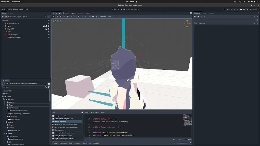 Sobel filter leaves strange artifacts - Shaders - Godot Forum Sobel filter leaves strange artifacts - Shaders - Godot Forum