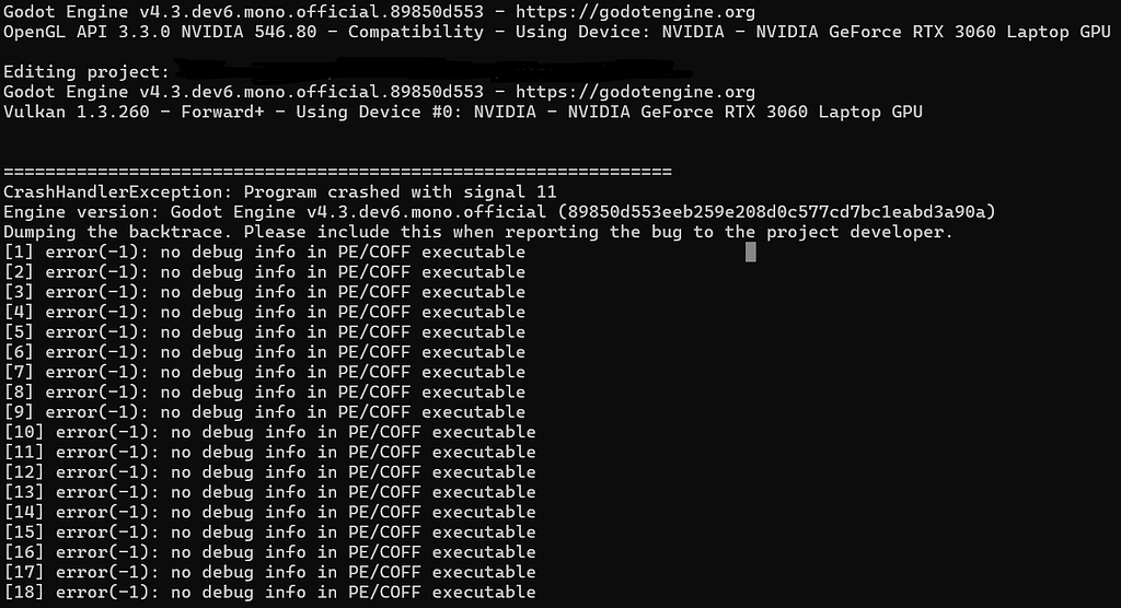 Cannot load project in newest version, Cannot load project in newest version,
