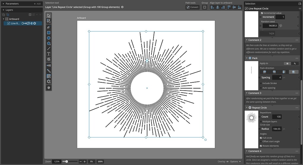 Paragraphic - Parametric graphic design - Applications - Godot Forum