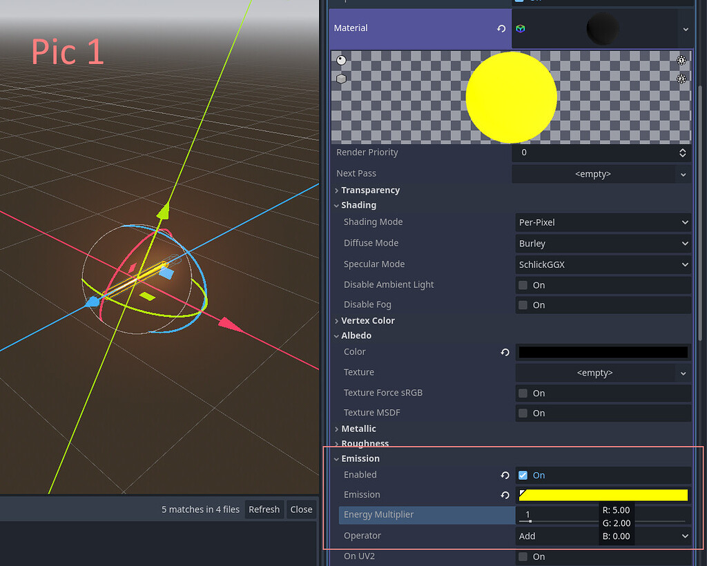 Two questions on albedo/emission - Help - Godot Forum