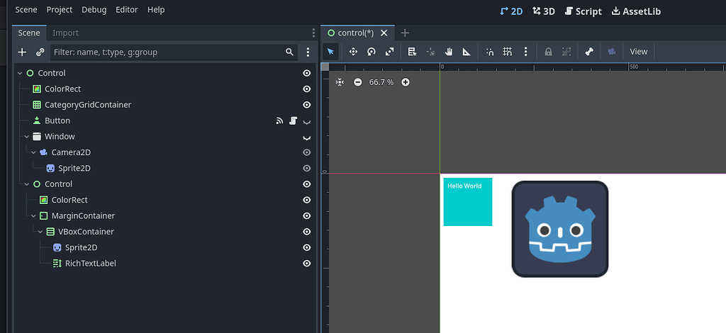 Help creating Icon/text Button - UI - Godot Forum