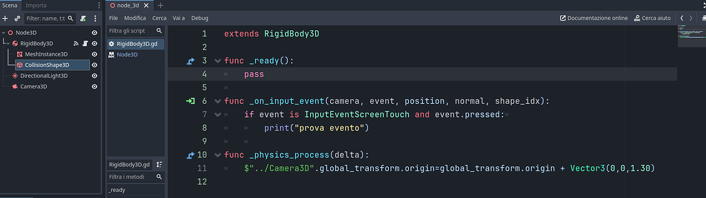 Touch Problems With A Falling Rigidbody Object Physics Godot Forum