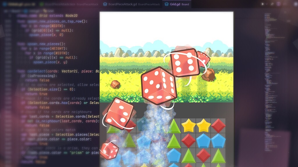 Drag & Dice: A prototype of a mobile puzzle game - In Development - Godot Forum