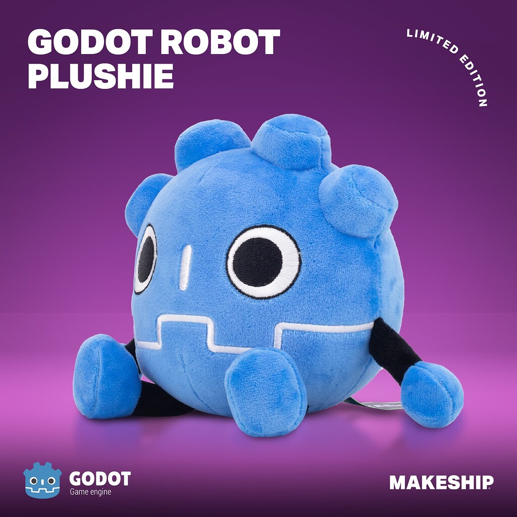 Help yourself to a Godot Plush! - Announcements - Godot Forum