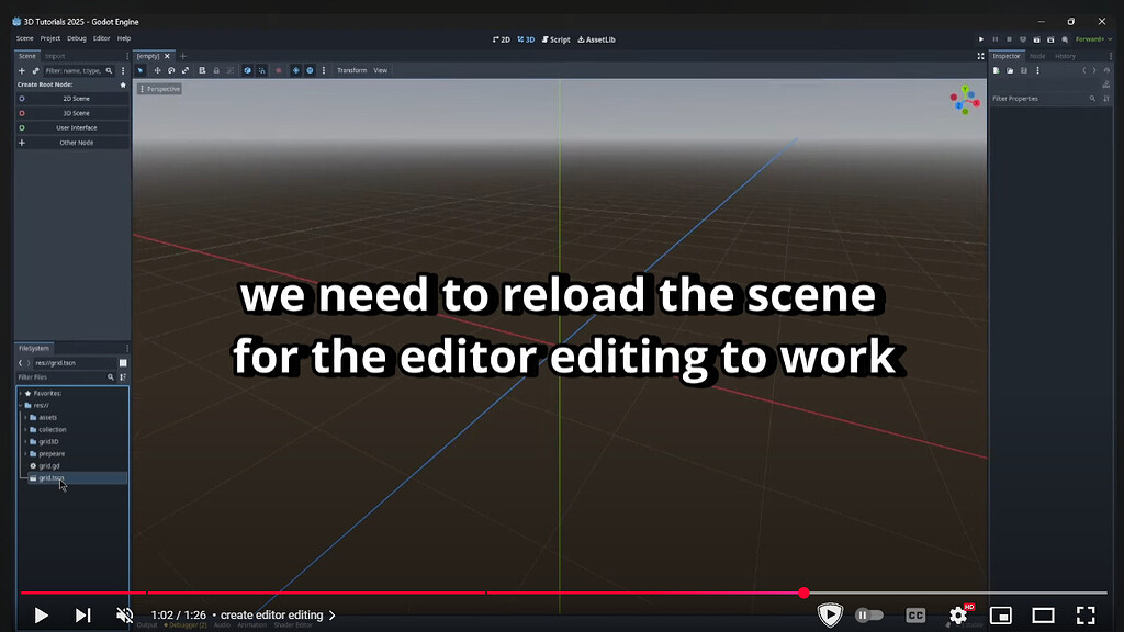 Gdscript: Godot 3D Scenes still need manual reload in Godot 4.4? - Programming - Godot Forum