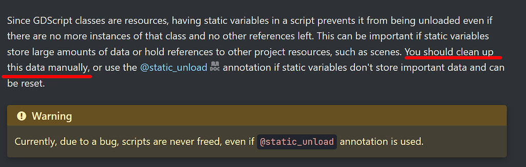 Doubt about freeing scripts manually - Programming - Godot Forum
