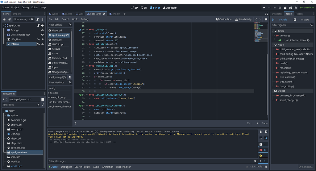 When is it safe to call get_overlapping_bodies() - Programming - Godot Forum