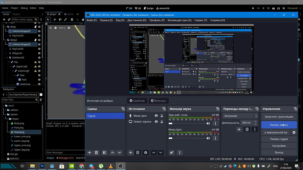 Need Help In Making Procedural Animation Using Inverse Kinematics in a 2D project - Help - Godot ...