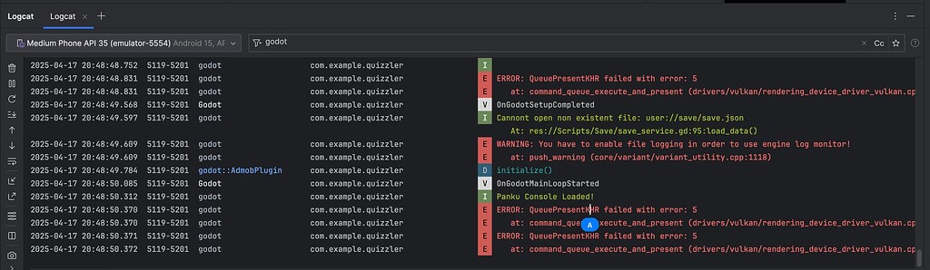 Android remote deploy not working with emulators - Help - Godot Forum