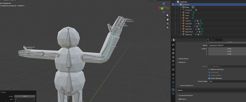 Blender - Mesh not deforming properly - Animation - Godot Forum