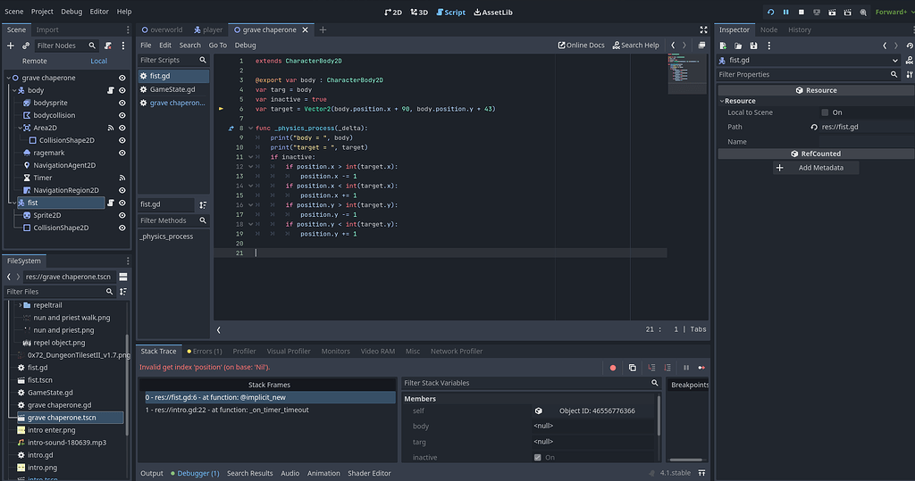 Need help with referencing a node - Programming - Godot Forum
