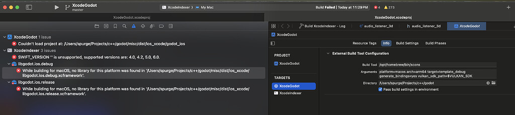 Setting up Godot with Xcode - Programming - Godot Forum