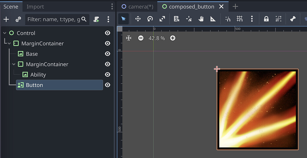 How to resize a custom control inside a container? - Help - Godot Forum