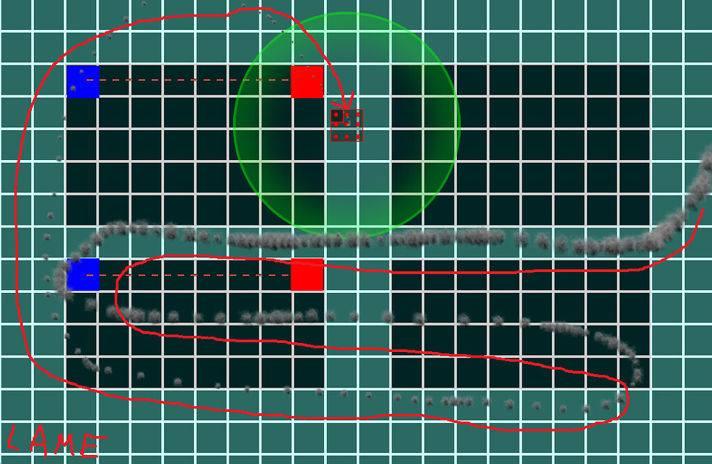 2D bullet trail/smoke (moving particle emitter) - Help - Godot Forum