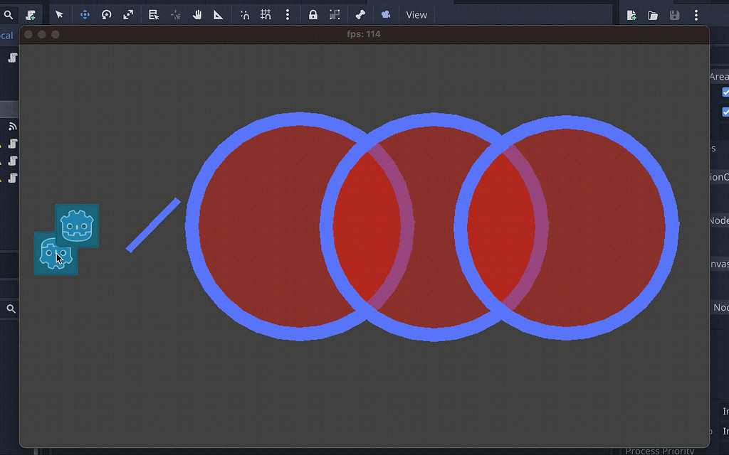 Collisionpolygon2d Not Working When Animated By Code Help Godot Forum