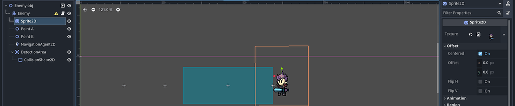 Character facing wrong way after a while - Help - Godot Forum
