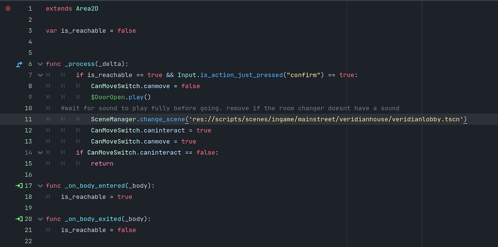 How do I teleport the player to specific position after interacting with something ...