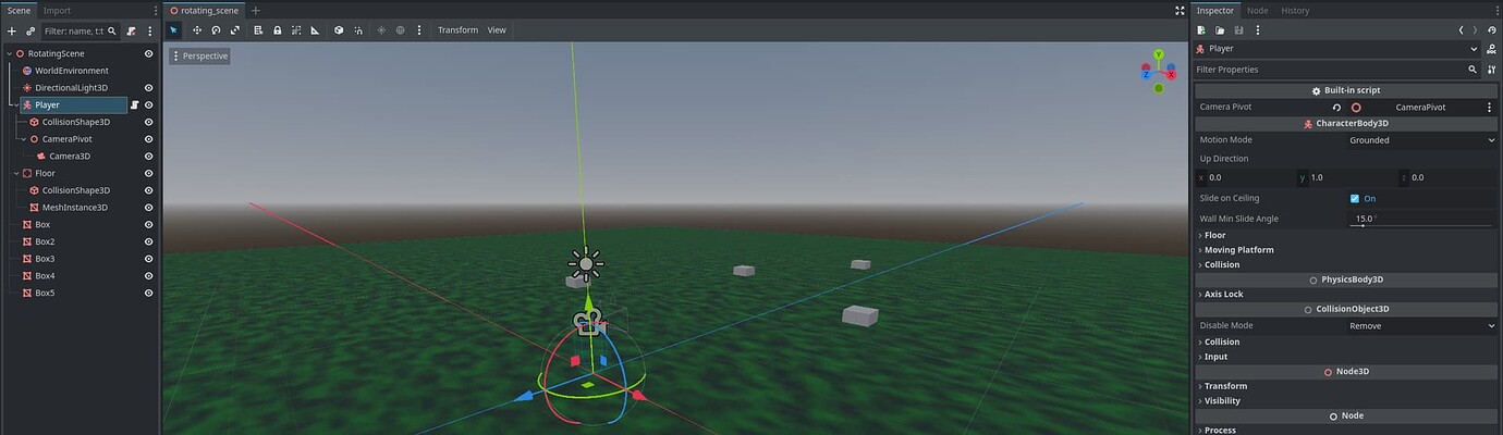 How to rotate objact around local forward axis regardless of global ... How to rotate objact around local forward axis regardless of global ...