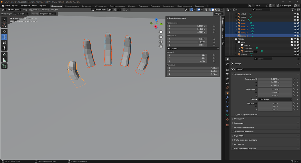 The problem with importing a duplicate object from Blender to Godot - Help - Godot Forum