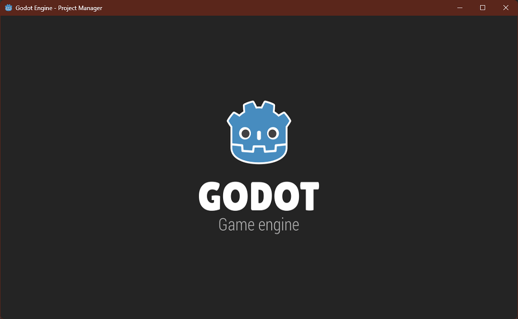Project Manager black screen on startup - Help - Godot Forum