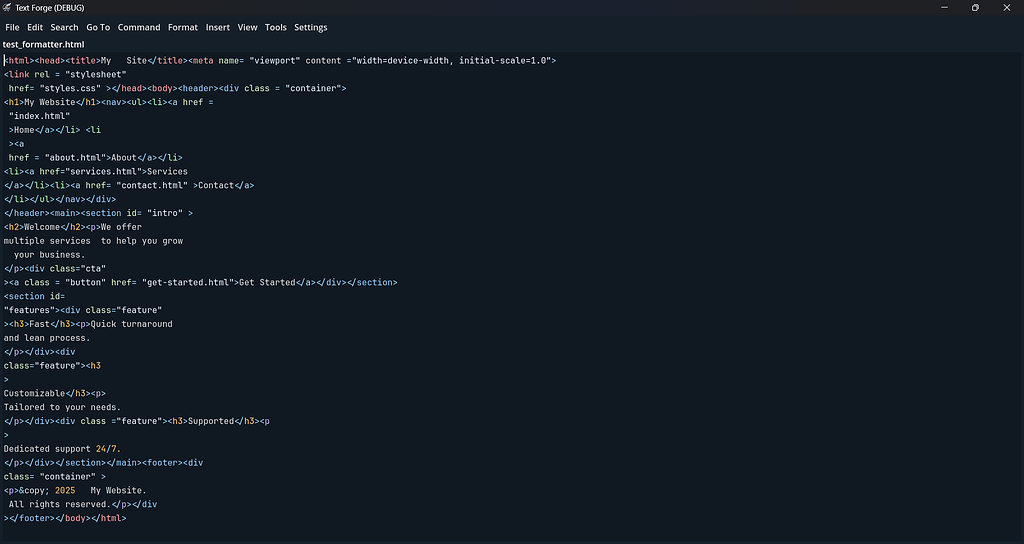 🛠️ Text Forge – A Modular Code Editor Built with Godot (Contributors Welcome!) - In Development ...