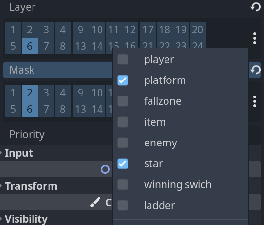 Problem with player colliding with node that its not supposed to. - Archive - Godot Forum