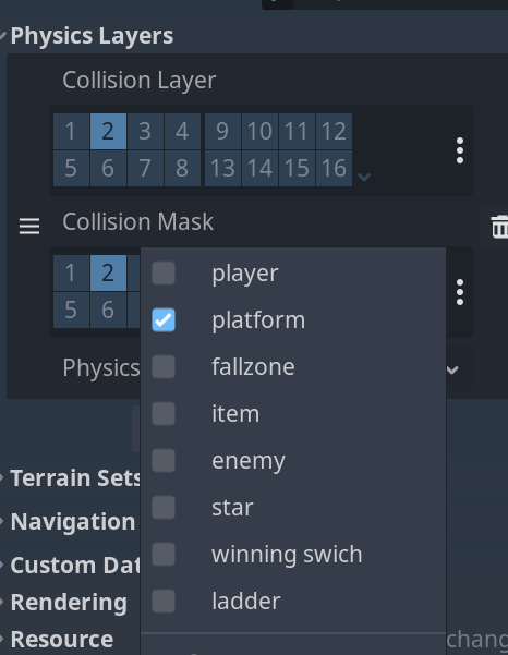 Problem with player colliding with node that its not supposed to. - Archive - Godot Forum