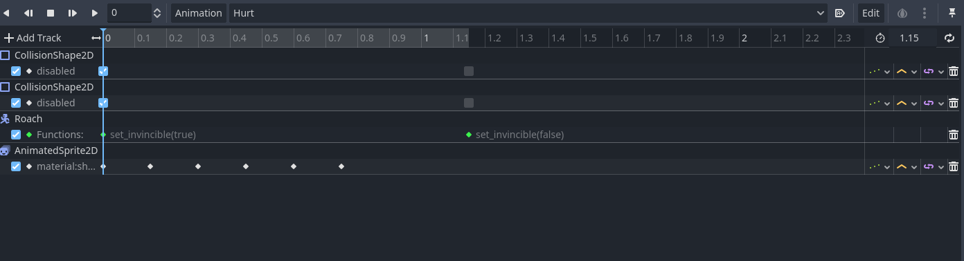 Why my shader animation is playing on 2 separate nodes? - Archive - Godot Forum