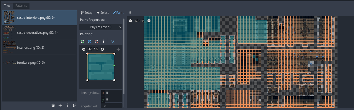 Having problems with tilemap collisions. The map doesn't recognize them - Physics - Godot Forum