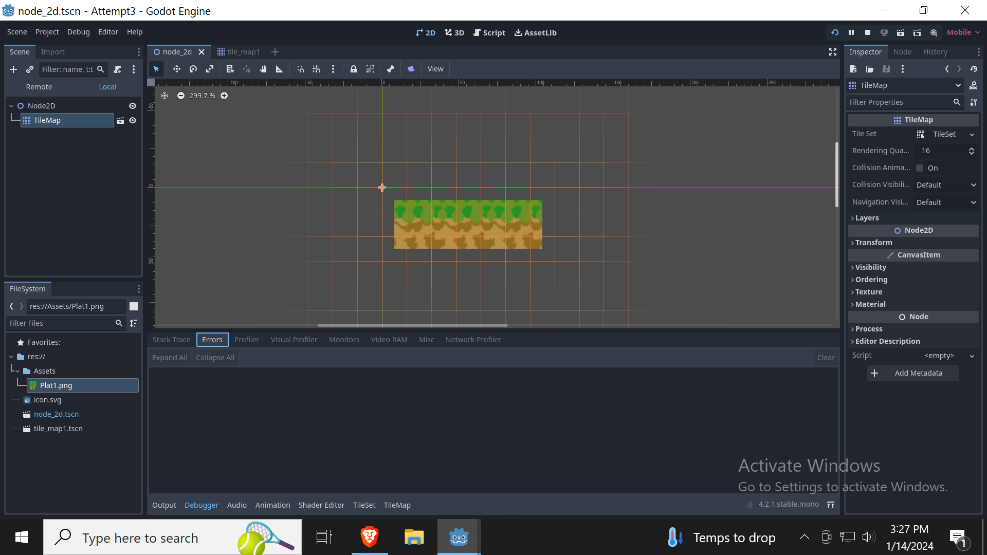 Tilesets throwing errors A Lot of errors - Page 2 - Help - Godot Forum Tilesets throwing errors A Lot of errors - Page 2 - Help - Godot Forum