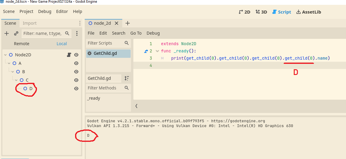 Problems with get_child().get_child() - Programming - Godot Forum
