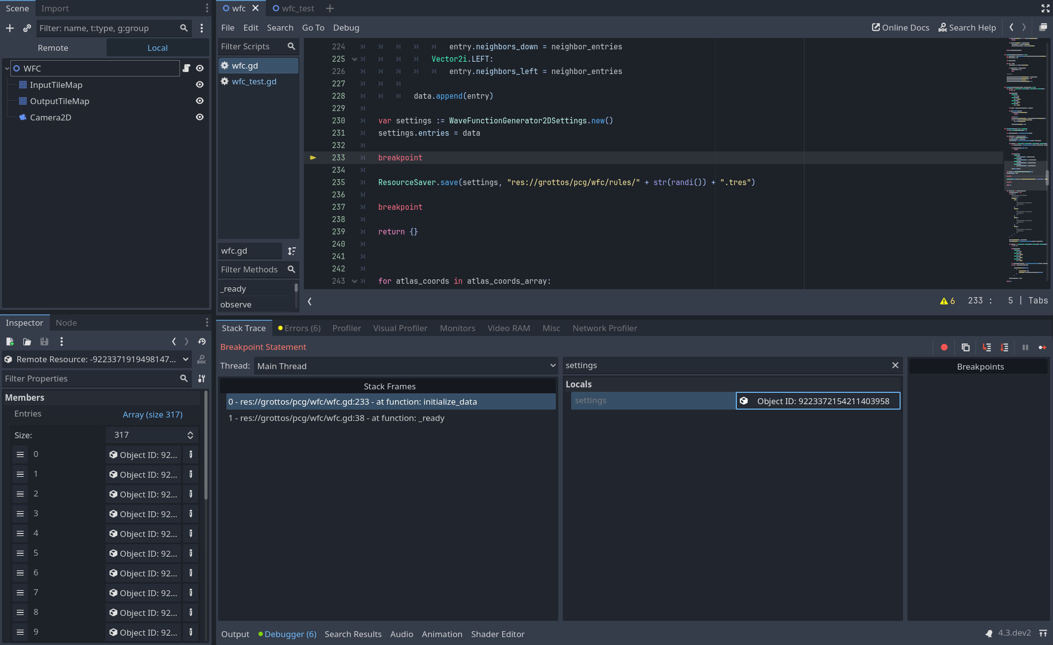 Data gets lost when saving resources - Help - Godot Forum