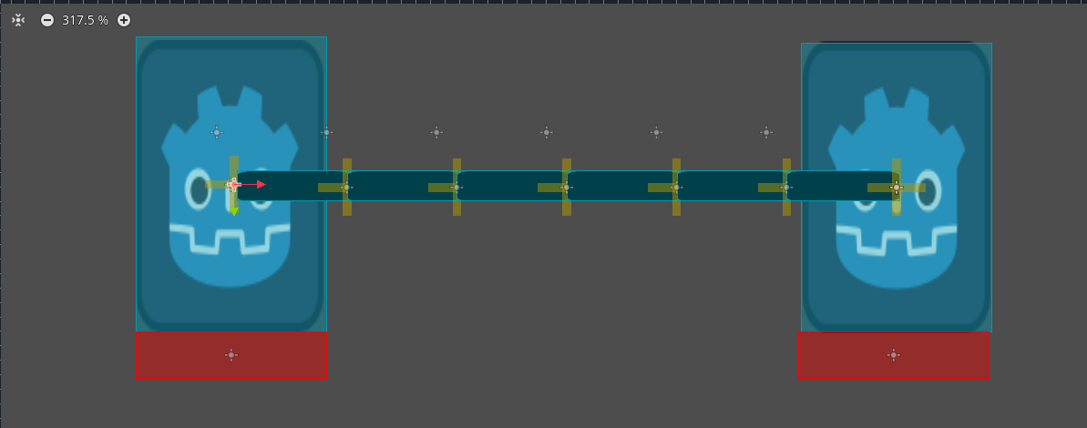 Rope connecting two players - Physics - Godot Forum