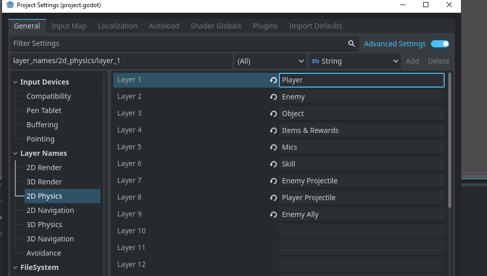 PhysicsShapeQueryParameters2D Detects Everything - Physics - Godot Forum