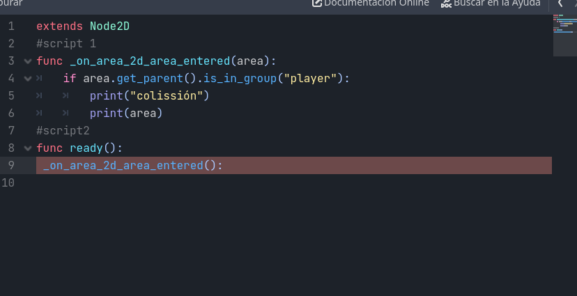 Call In Other Script The Function Onarea2dareaenteredarea Programming Godot Forum 