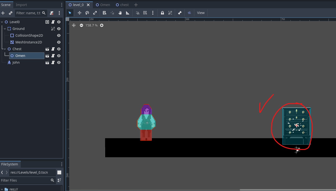 Issue with particles not showing at runtime (fine in 2D editor) - Help - Godot Forum