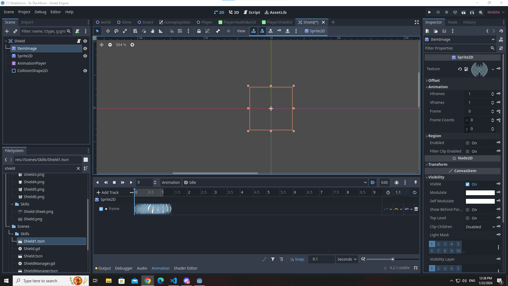 Sprites And Collisionshapes Dont Show In The Editor Is It A Bug