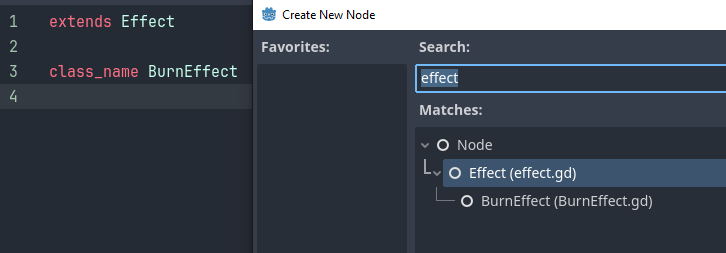 How can i find inherited scripts from mother class in the search bar? - UI - Godot Forum