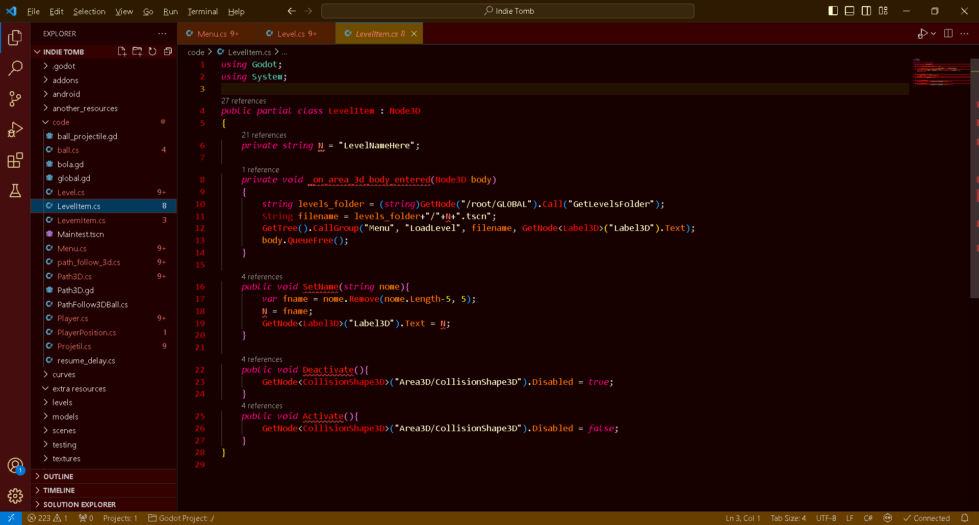 All of my C# code are suddenly giving me errors - Help - Godot Forum