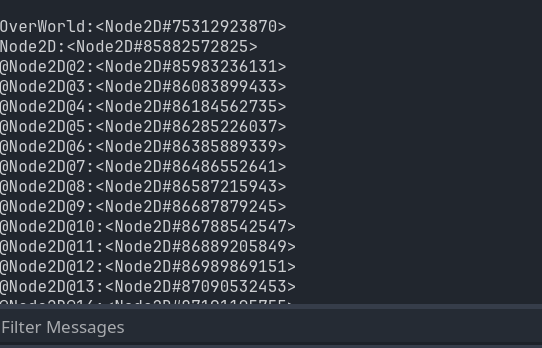 "Node Not Found" even though the node path prints twice. Why? - Programming - Godot Forum