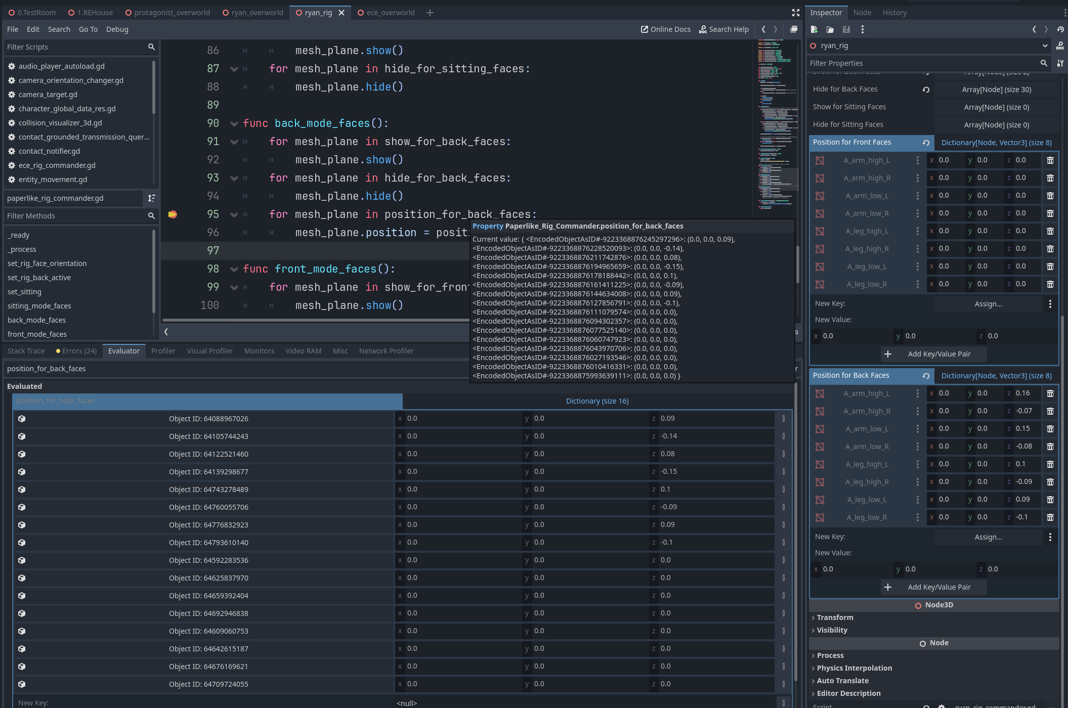 New typed dictionaries and Evaluator tab - Help - Godot Forum